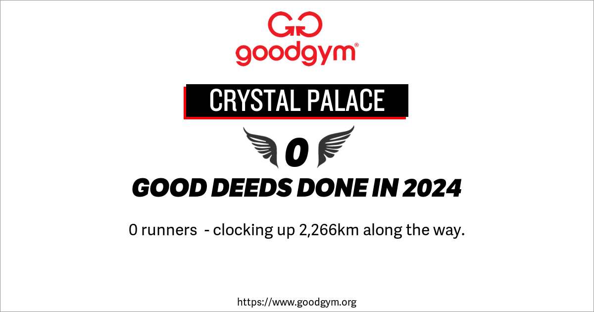 GoodGym Crystal Palace's 2024 #mygg24